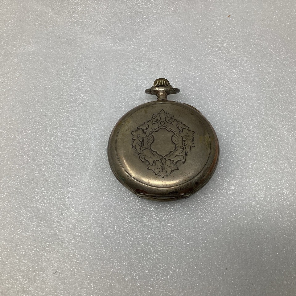 Silver omega vintage Pocket Watch Running Pw42 | eBay