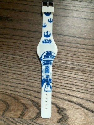 Accutime Star Wars rubber wrist watch Lucasfilm Ltd. Disney R2-D2 *Very ...