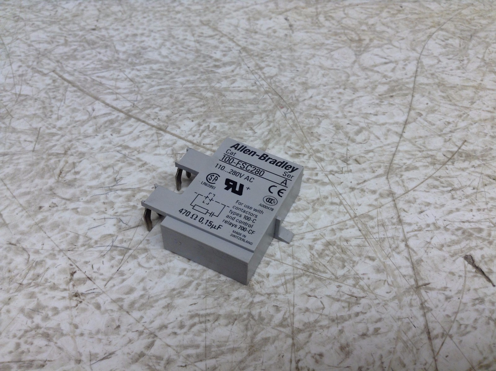 Allen Bradley 100-FSC280 Surge Suppressor 110-280 V AC 100FSC280 (TSC ...