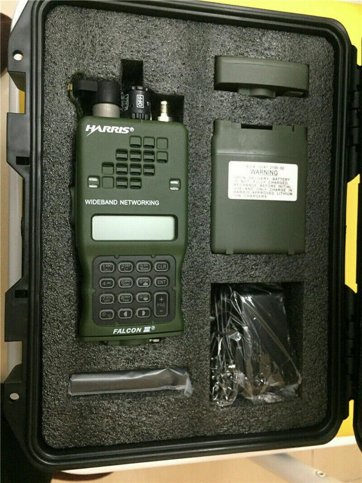 Stock TCA AN/PRC-152A Multiband MBITR FM Aluminum Handheld Radio VHF ...