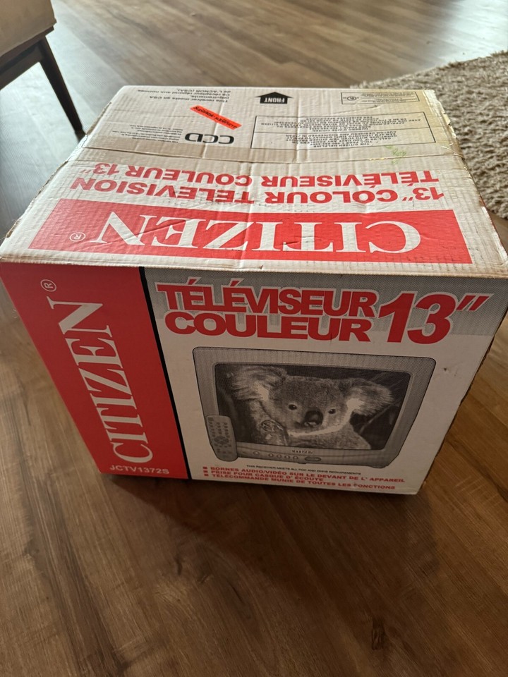 Citizen 13 Inch Colour Television W/ Remote Model # JCTV1372S - NEW IN ...