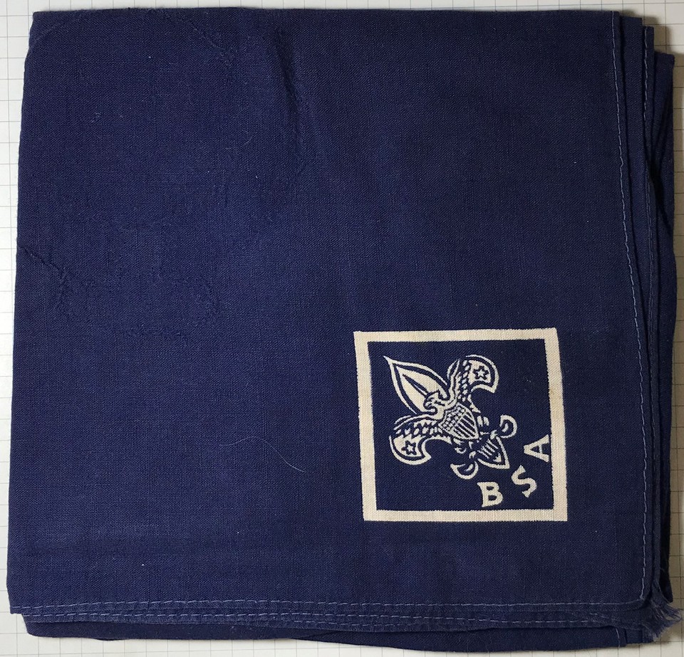 Boy Scout Navy Neckerchief USED Bdr (LB1574) | eBay