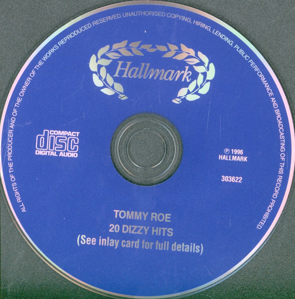 20 Dizzy Hits CD 1996 by Tommy Roe 5030073036229 for sale online | eBay