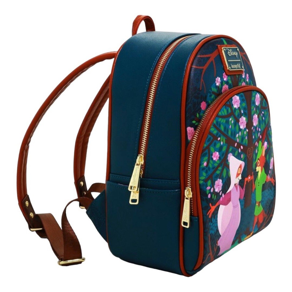 Loungefly NWT Disney Robin Hood Floral Mini Backpack | eBay
