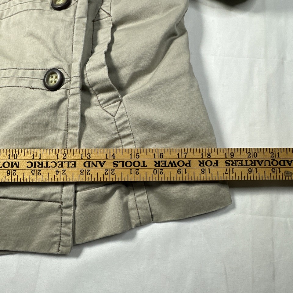 Mossimo Supply Co. Womens Jacket Beige Sz- M #2872 | eBay UK