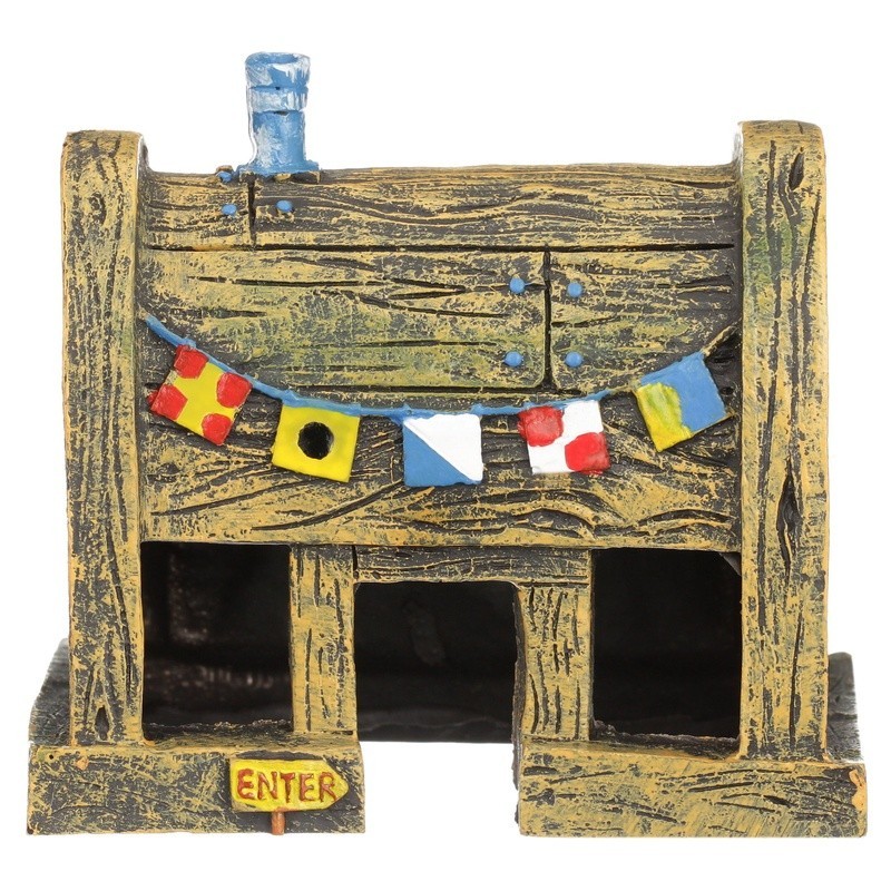 NEW Aquarium Ornament Krusty Krab Fish Tank Decoration Resin Fun Decor ...