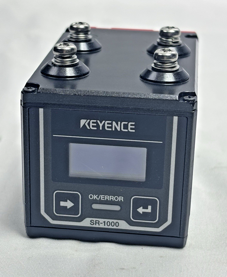 Keyence SR-1000 Smart Code Reader 24VDC Auto-Focus Barcode Scanner ...
