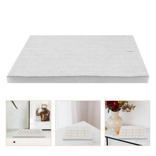 Necklace Holder Velvet Tray Foam Insert Display Mat | eBay
