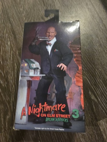Nightmare on Elm Street Part 3 Freddy in Tuxedo 8" Clothed figure Neca ...