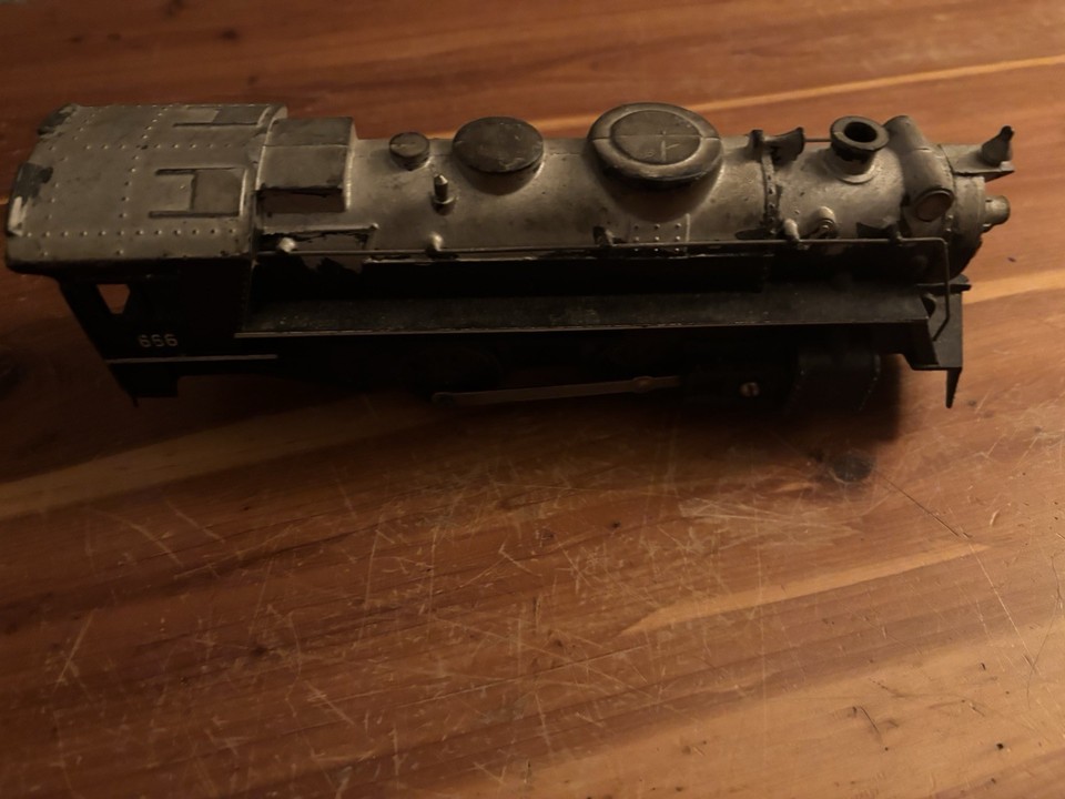 Vintage Marx 666 Engine O GAUGE BLACK Lionel Engine Only Untested | eBay