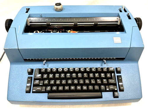GENUINE Vintage IBM Correcting Selectric II 2 Electric Typewriter Blue ...