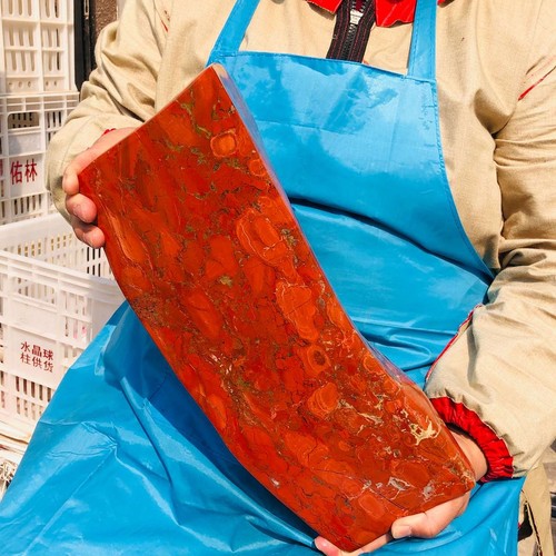 16.2LB TOP Natural Red jasper Quartz Crystal mineral specimen Healing ...