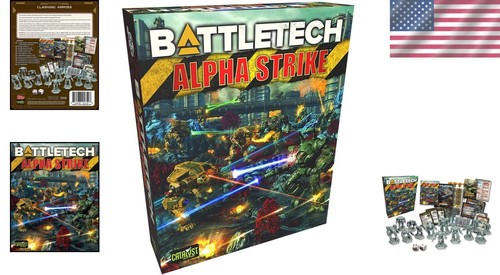 BattleTech Alpha Strike Box Set - Sci-Fi Mech Miniatures Wargame for 2 ...