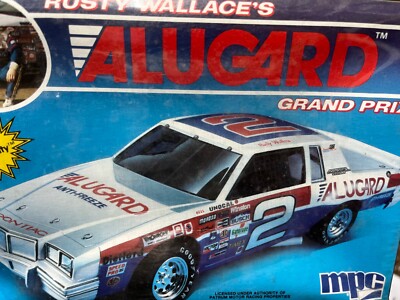 BC MPC 1303 #2 Rusty Wallace Alugard Pontiac Grand Prix Vintage 1/25 ...
