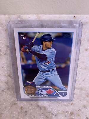 Gabriel Moreno ROOKIE CARD 2023 Topps Series 1 Blue Jays/Diamondbacks ...