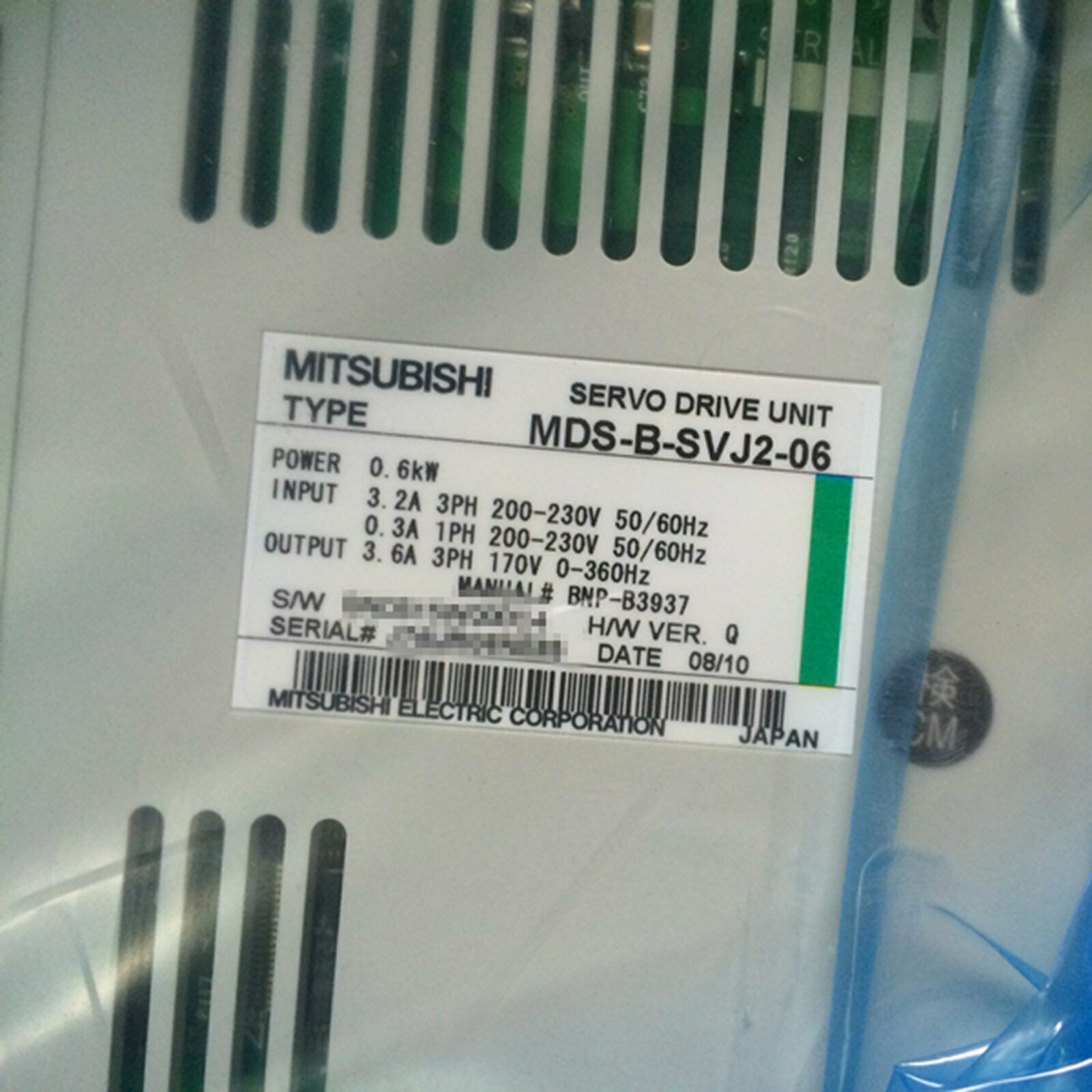 1PCS NEW MITSUBISHI IN BOX Servo Drive MDS-B-SVJ2-06 MDSBSVJ206 SHIP ...