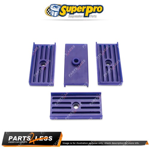SuperPro Durable Polyurethane Rear Leaf Spring Saddle Mount Bush Kit SPF0101K | eBay Australia