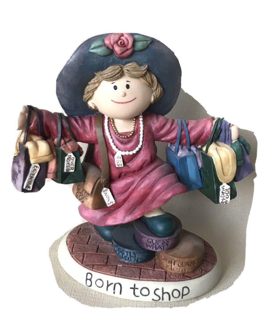 1998 Pavilion Gift Co. Zingle-Berry Born to Shop Holly Berry 3E/3027 ...