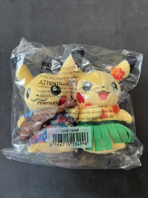 Pokemon 2024 World Championships Honolulu Pikachu Luau Hawaii Plush ...