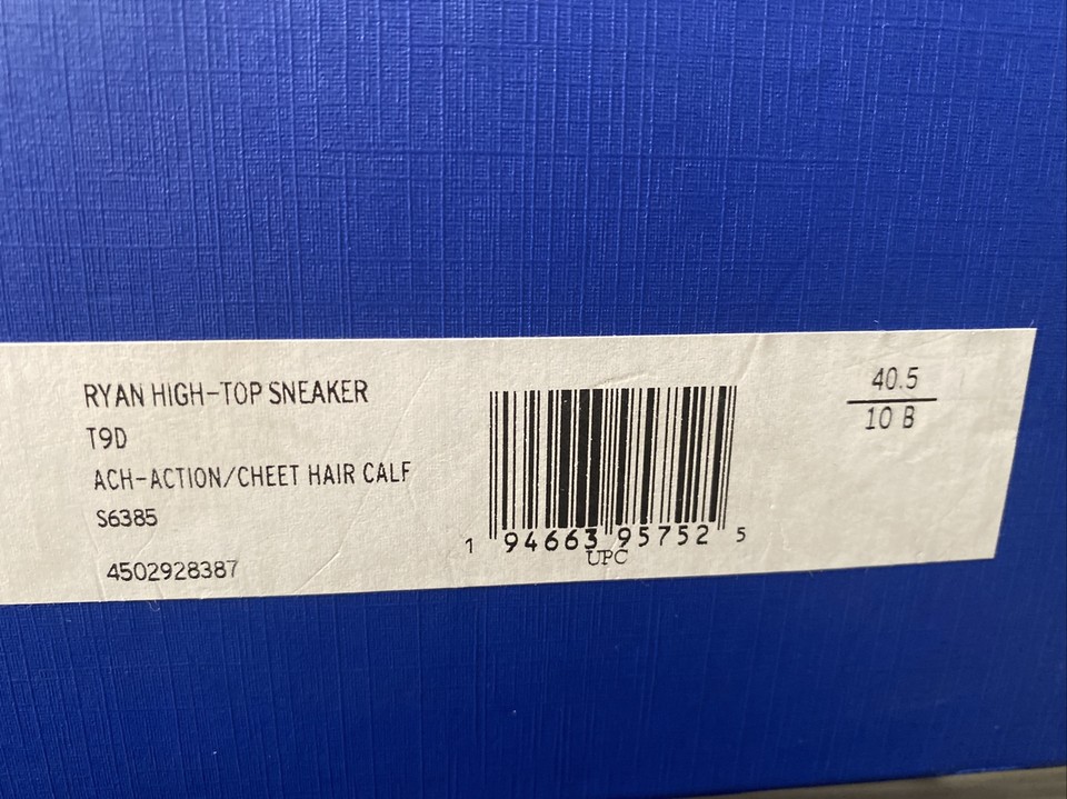 STUART WEITZMAN Women Shoes RYAN High Top Sneaker T90 Cheer Calf Hair ...