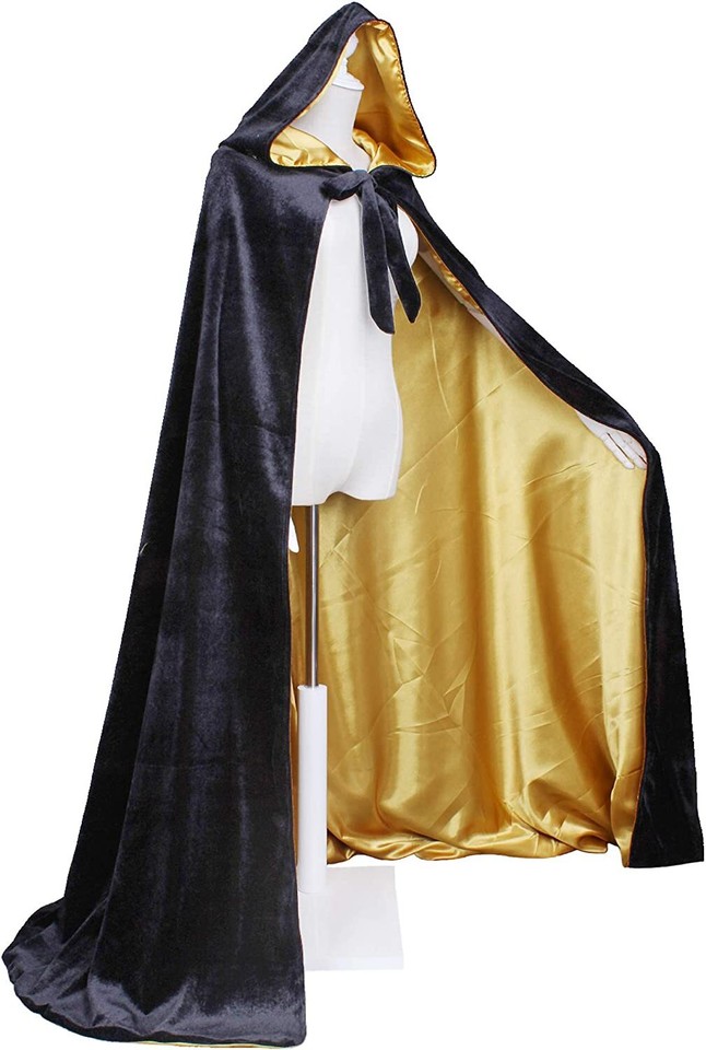 Velvet Renaissance Medieval Cape lined with satin | eBay