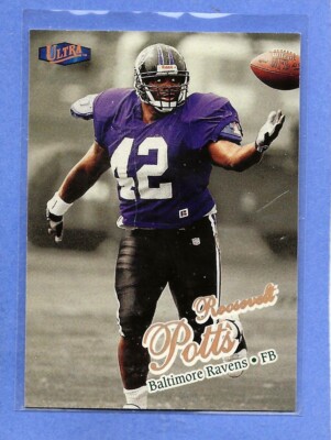 ROOSEVELT POTTS - 1998 Fleer Ultra Gold Medallion" - #285G - Ravens | eBay
