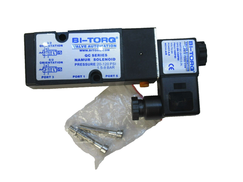 (NEW) BI-TORQ QC-24VDC-COIL QC Series 20-120psi 1.5-8 Bar Namur ...