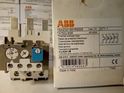 1PC New For ABB TA75DU-63M Thermal Overload Relay free shipping | eBay