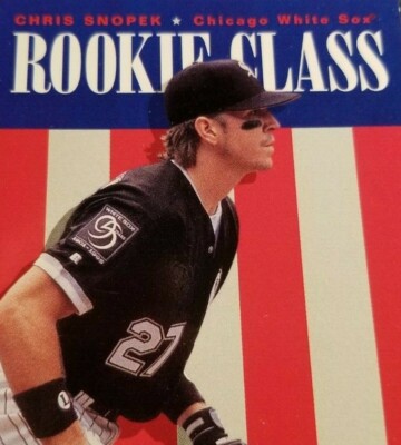 1995 Upper Deck Collector's Choice CHRIS SNOPEK Chicago White Sox ...