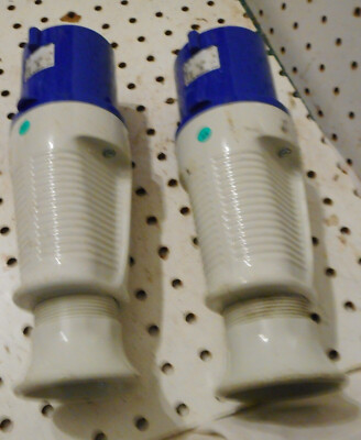 USED WALTHER 63A-9H PIN & SLEEVE 60 AMP 230 VAC PLUG | eBay