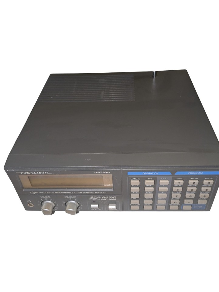 Realistic 20-145A Hyperscan 400 Channel PRO-2006 Program Scanning ...