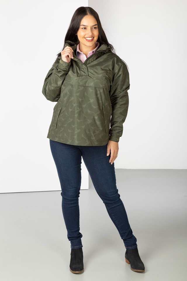 Rydale Ladies Waterproof Smock Overhead Ladies Smocks Jacket Hooded 5 ...