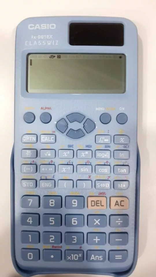 Casio Scientific Calculator Classwiz (FX-991EX-BU) Blue Free Shipping ...