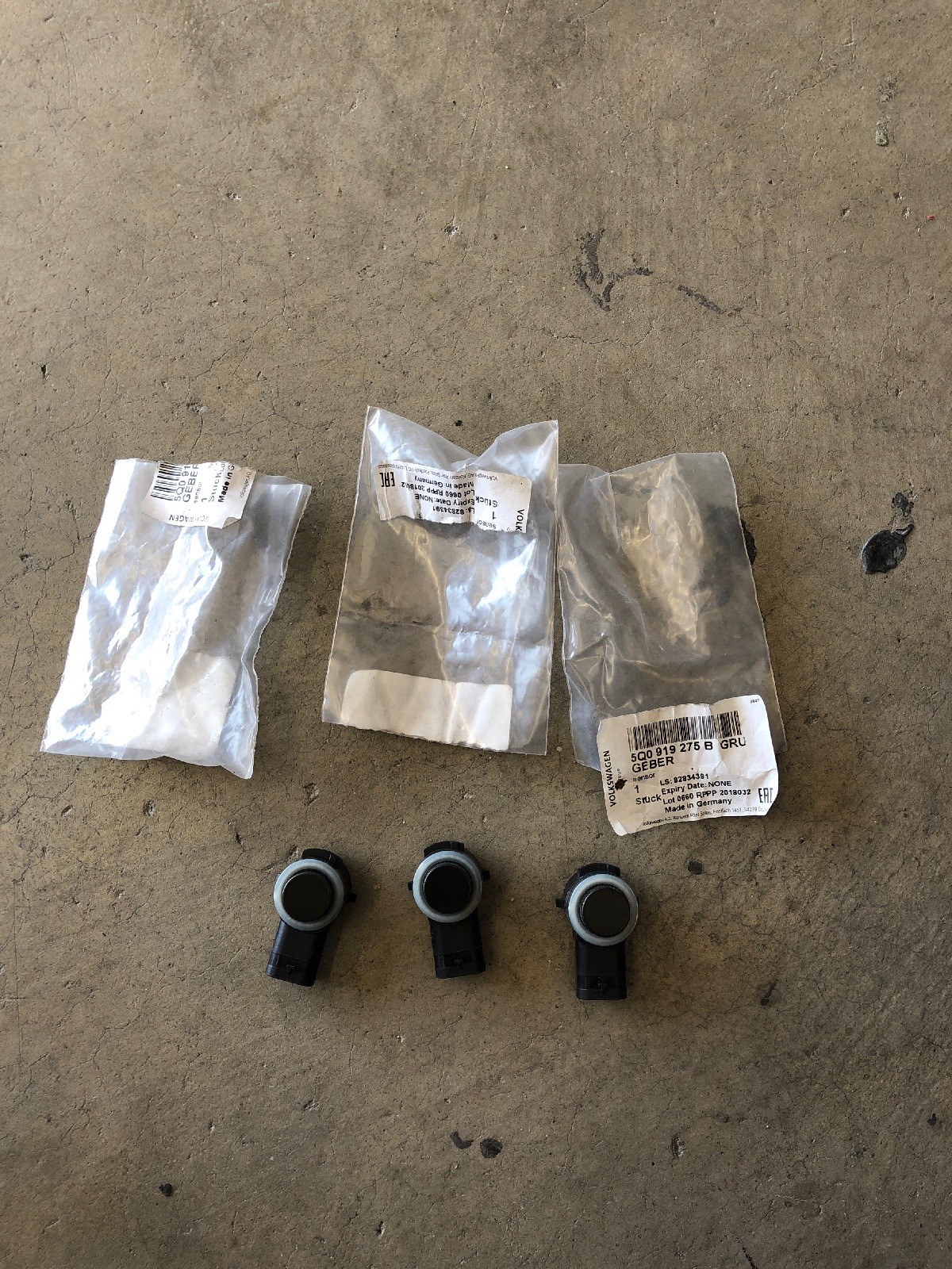 MK7 VW GTI Golf R PDC Park Distance Sensor Alltrack Sportwagen Oem 2015 ...