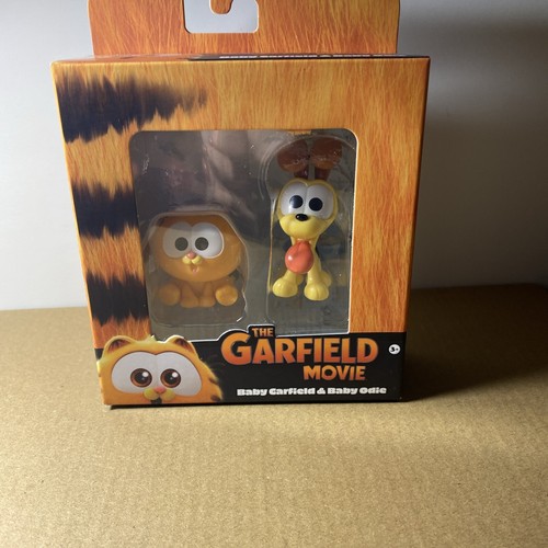 The Garfield Movie - Baby Garfield & Baby Odie 2 Pk Mini Collectible ...