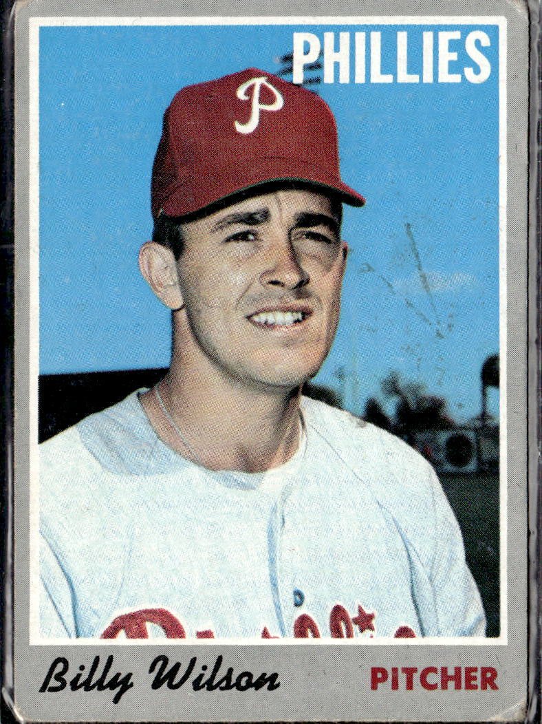 1970 Topps #28 Billy Wilson VG/Poor | eBay