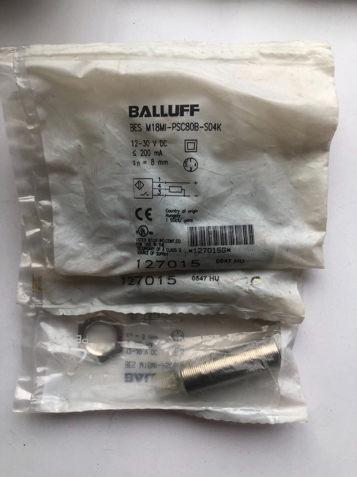 One BALLUFF BES008M BES M18MI-PSC80B Welcome counteroffer | eBay
