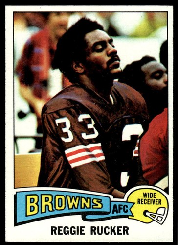 Reggie Rucker 1975 Topps #288 Cleveland Browns Football Card | eBay