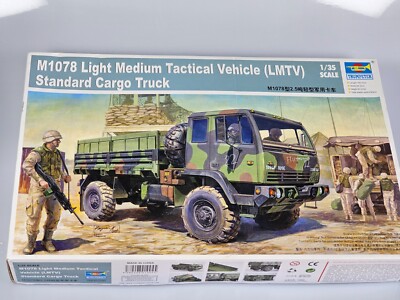 Trumpeter M1078 Light Medium Tactical Vehicle LMTV Plastic Model Kit 1/ ...