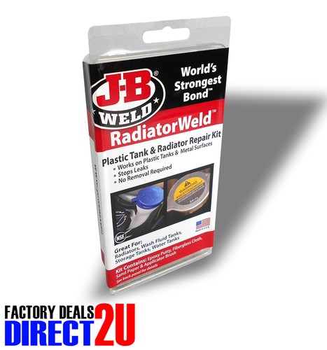 JB Weld Radiator Weld - Plastic Tank & Radiator Repair Kit J-B Weld ...