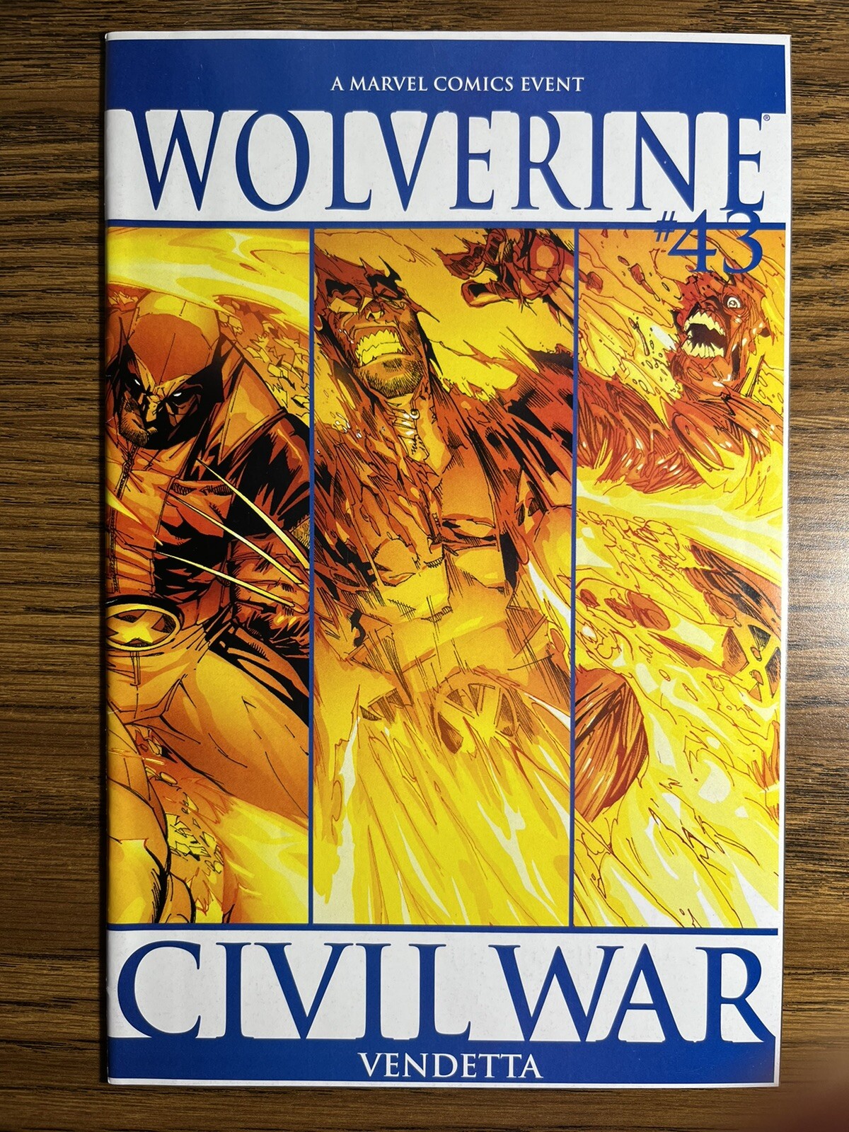 WOLVERINE 43 NM 2ND PRINT VARIANT HUMBERTO RAMOS COVER MARVEL COMICS ...