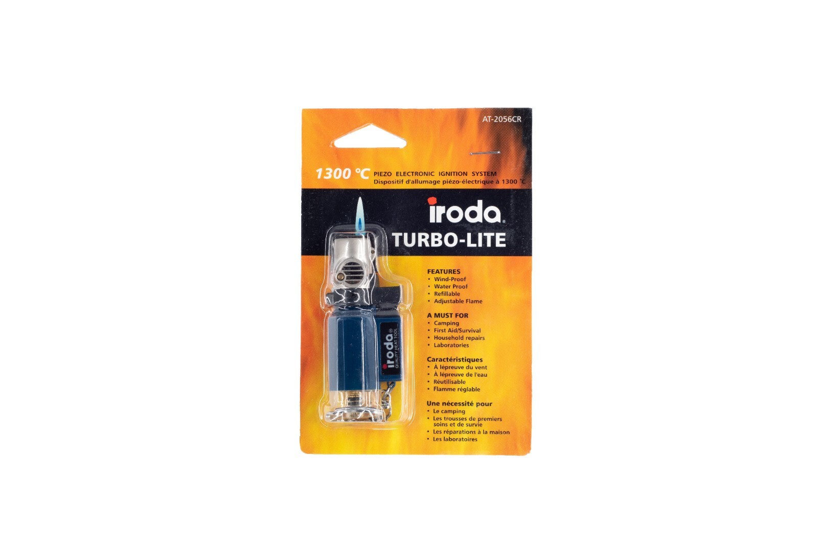 Iroda AT-2056 Turbo-Lite Gas Butane Lighter and Torch - BUY ONE, GET ...