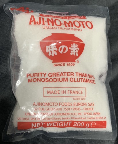 Ajinomoto - Umami Flavour Seasoning Monosodium Glutamate (MSG) 200g ...