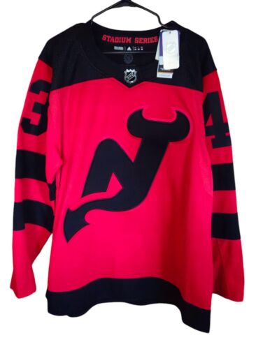 New Jersey Devils adidas 2024 Stadium Series jersey Rare #43 Luke ...