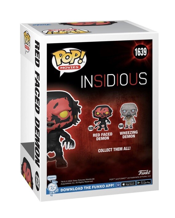 Visage De Démon Insidieux Funko Pop ! Movies: Insidious Red Face