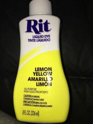 Rit Dye Liquid 8oz-Lemon Yellow | eBay