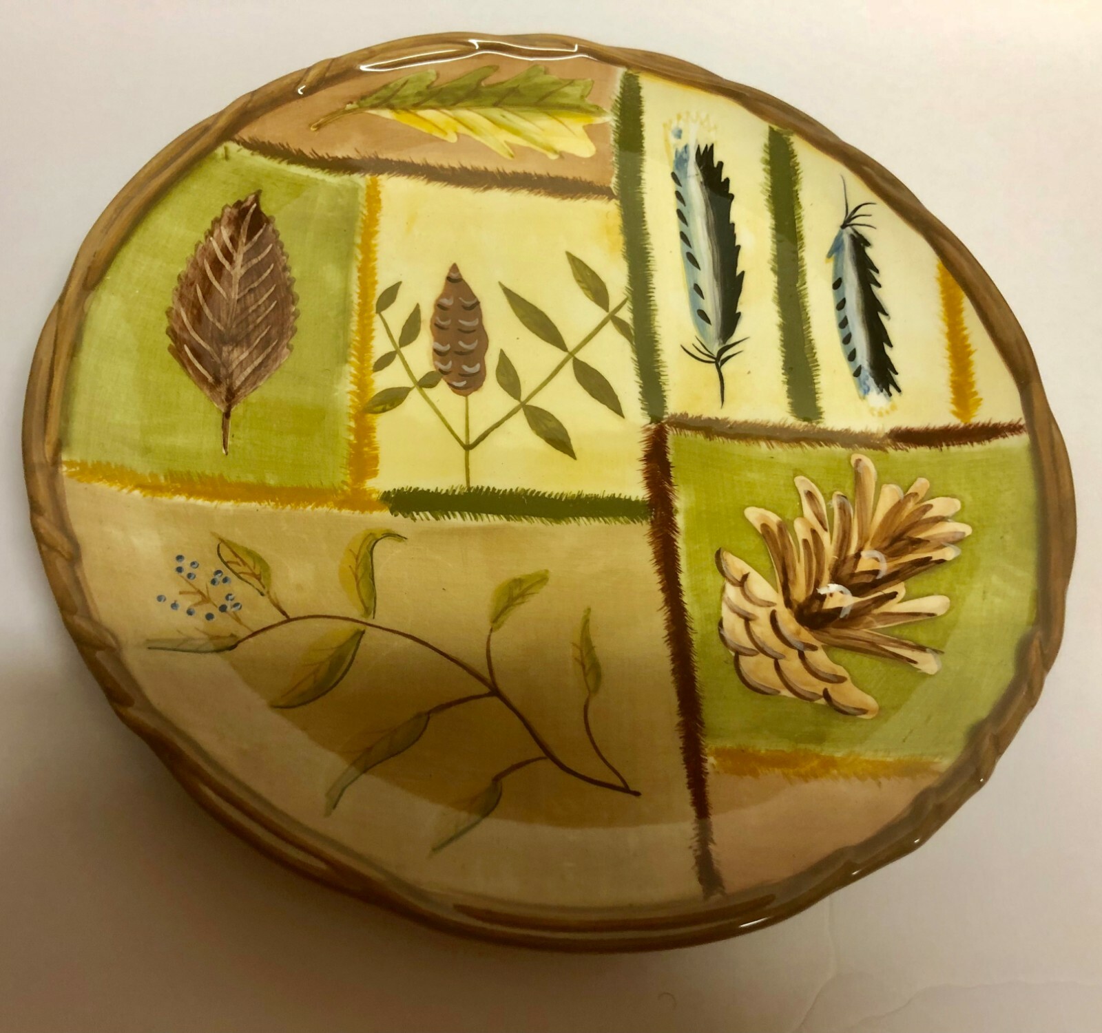 Rare Zrike NATUREWALK Hand-Painted Dinnerware Collection By Susan ...