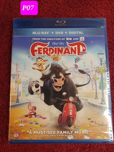 Ferdinand (Blu-ray, DVD, 2017) New Sealed. Disney | eBay