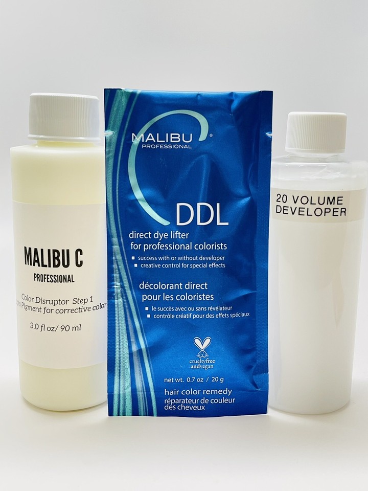 CPR Malibu Professional Color Off and Hair Color Remover 3 Piece Kit | eBay