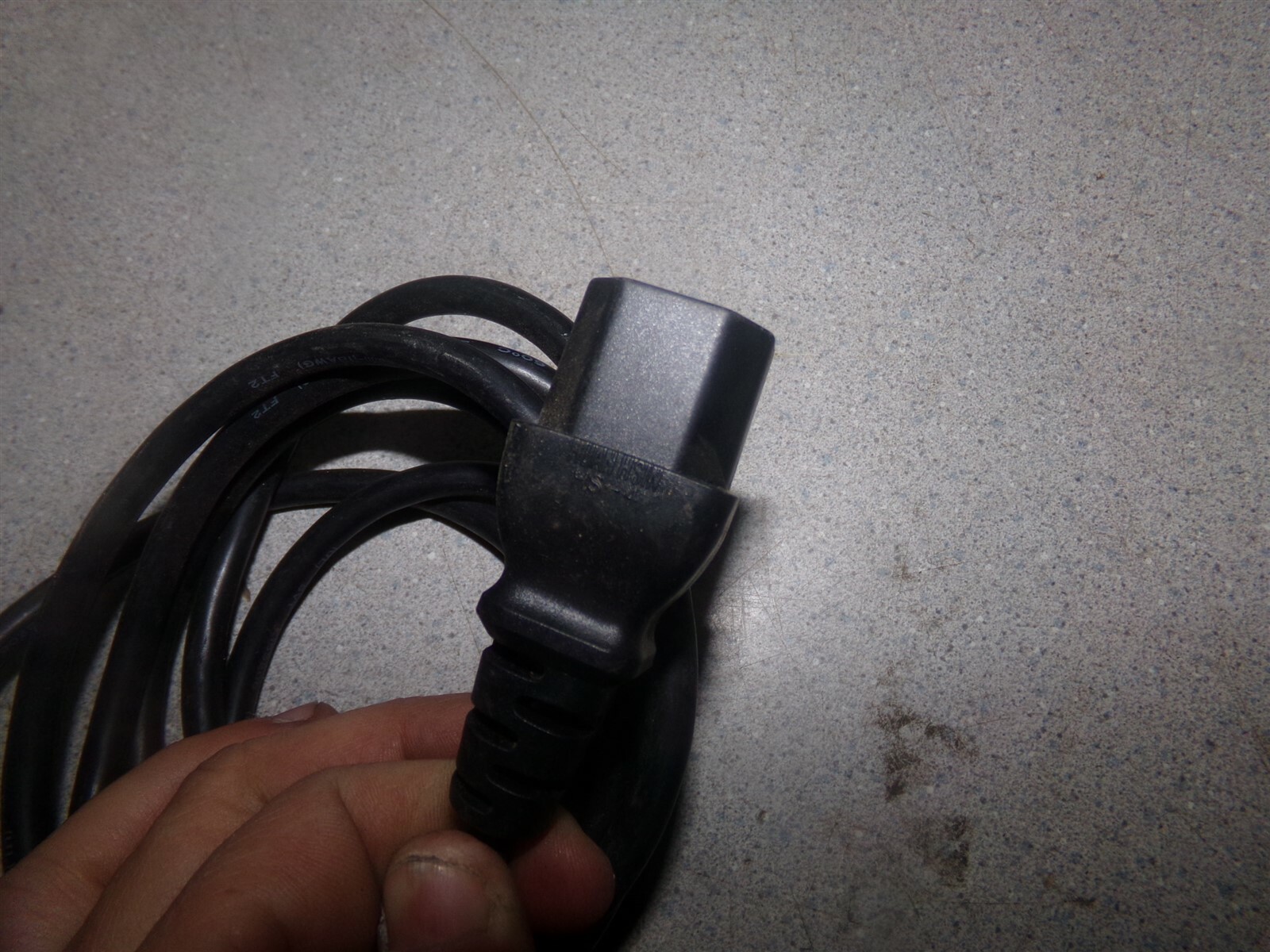 Huan Hsin HS-4 Power Cord E158097-H 10A125V E153206 300V 3x18AWG | eBay